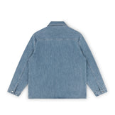 Work Jacket in Ozone Wash Selvedge Denim – non