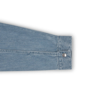 Work Jacket in Ozone Wash Selvedge Denim – non