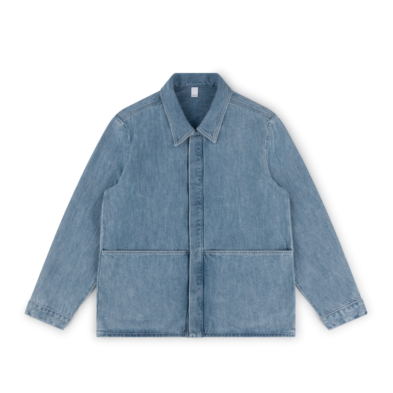 Work Jacket in Ozone Wash Selvedge Denim – non