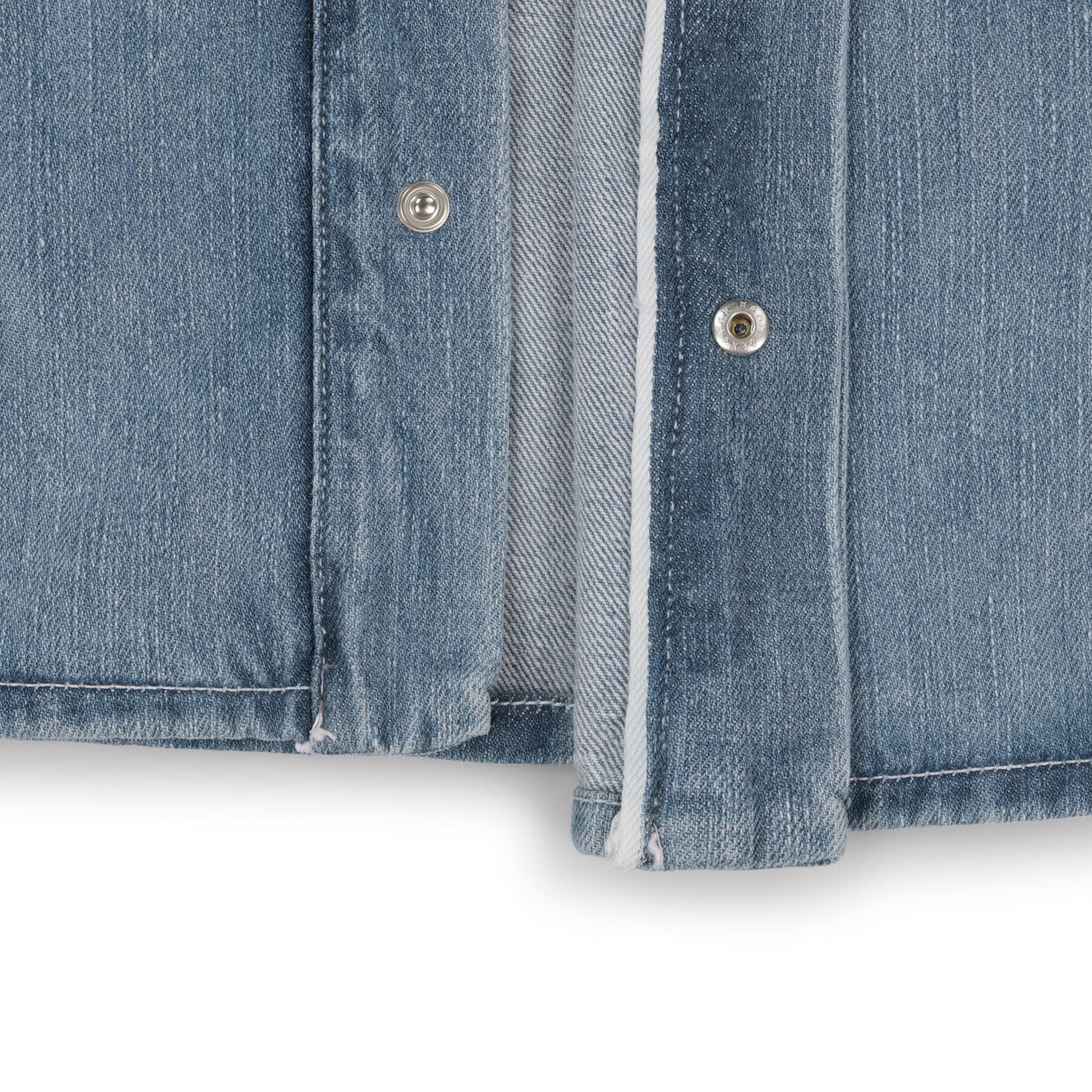 Work Jacket in Ozone Wash Selvedge Denim – non